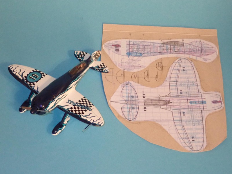 Gee Bee R3, Eigenbau 1:48 von Thomas Brückelt