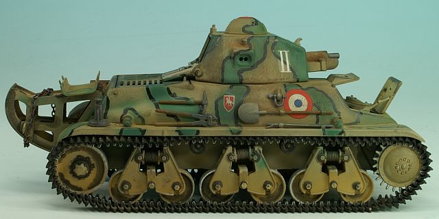 Hotchkiss H 35/39, Trumpeter 1:35 von Uwe Genth