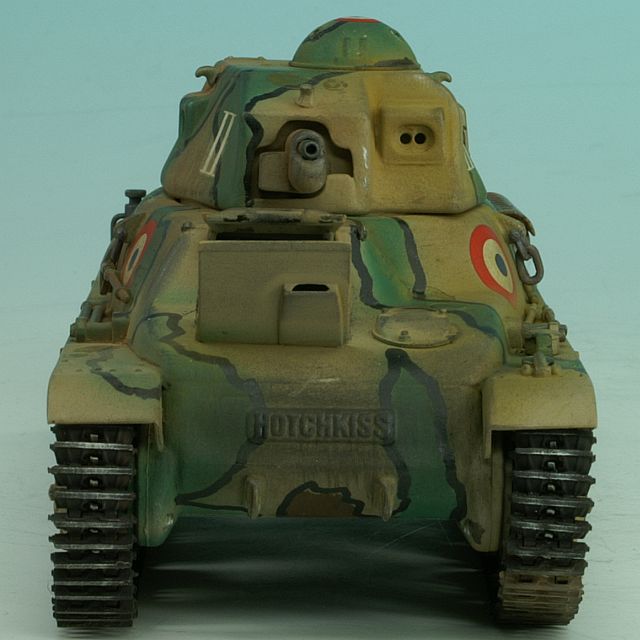 Hotchkiss H 35/39, Trumpeter 1:35 von Uwe Genth
