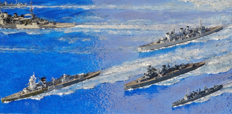 ABDA-Forces Dec. 1941 – Febr. 1942, verschiedene Hersteller 1:700 von ...
