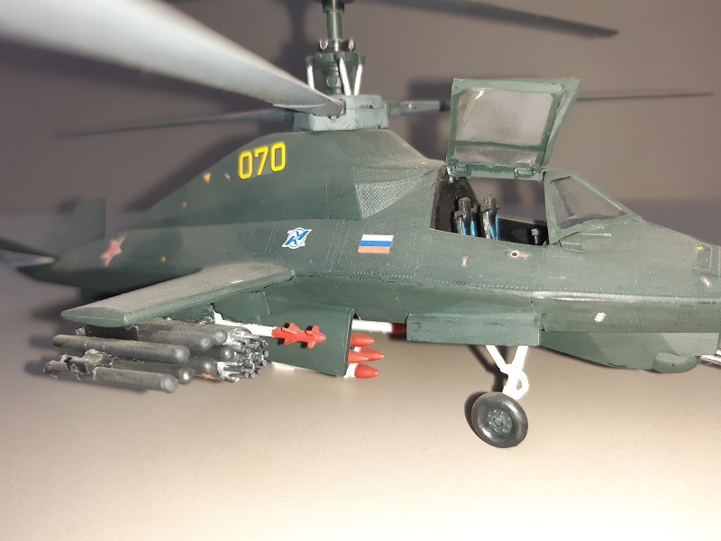 Kamow Ka-58 Black Ghost, Revell 1:72 von Norbert Gauder