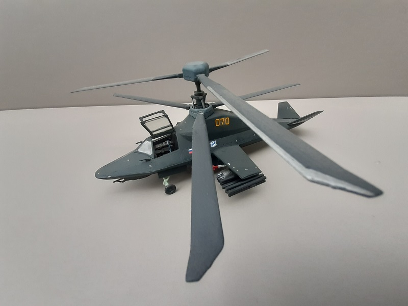 Kamow Ka-58 Black Ghost, Revell 1:72 von Norbert Gauder