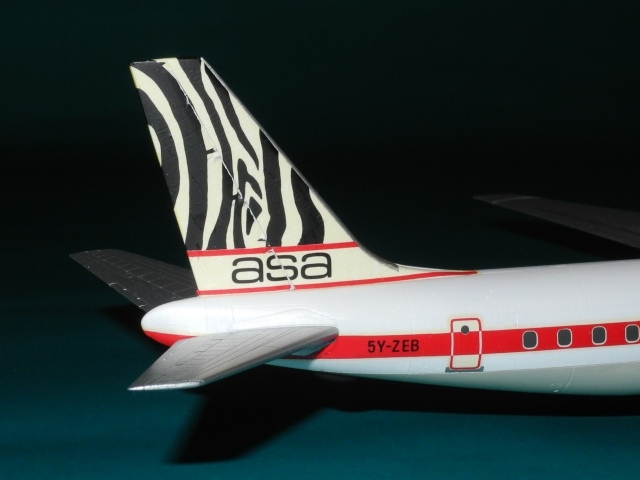 Douglas DC-8 Serie 63, Minicraft Model Kits 1:144 von Johannes Wipauer
