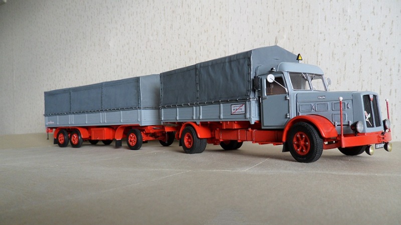 Faun L8/56, Eigenbau 1:24 von John Haas