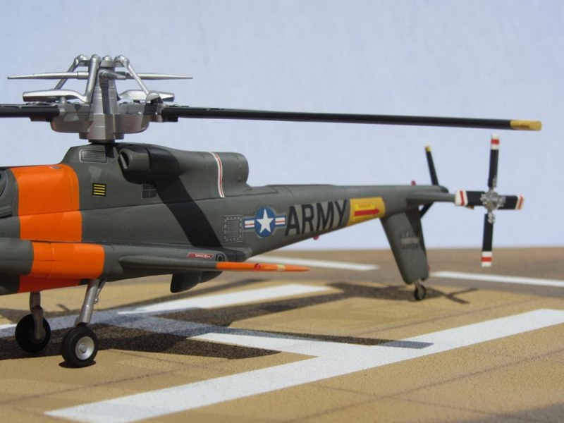 Lockheed AH-56A Cheyenne, Aurora 1:72 von Oliver Zwiener
