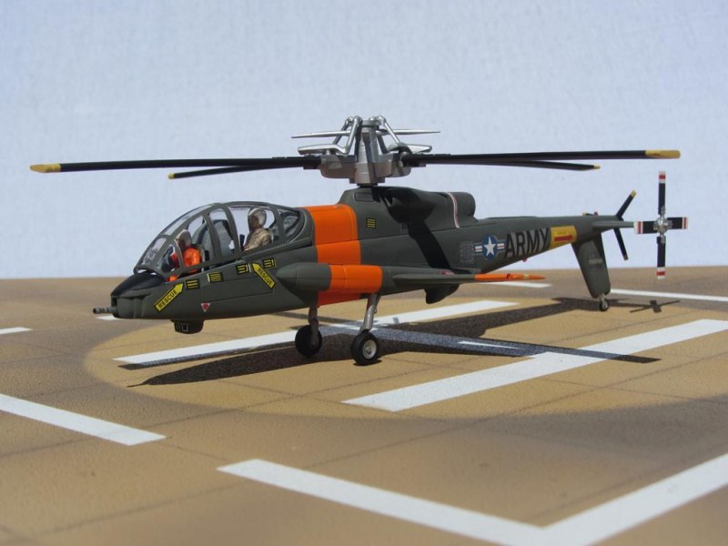Lockheed AH-56A Cheyenne, Aurora 1:72 von Oliver Zwiener