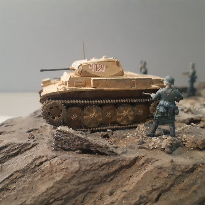 Panzer II Ausf. L Luchs Sd.Kfz. 123, Revell 1:72 von Norbert Gauder