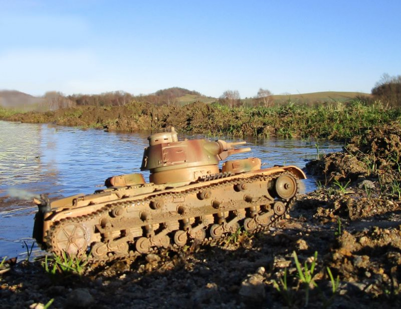 NbFz mit Feder-Hebellaufwerk, Amusing Hobby 1:35 von Bernd Hauser