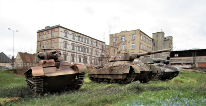 NbFz mit Feder-Hebellaufwerk, Amusing Hobby 1:35 von Bernd Hauser