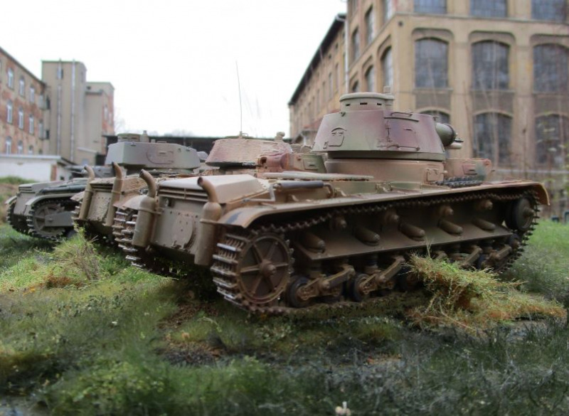 NbFz mit Feder-Hebellaufwerk, Amusing Hobby 1:35 von Bernd Hauser