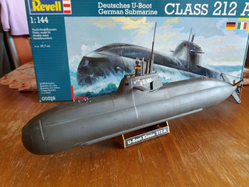 Deutsches U-Boot Klasse 212A, Revell 1:144 von Andy Hartung