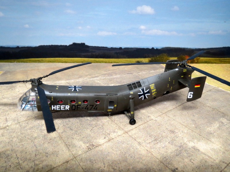 Piasecki H-21 „Workhorse“, Italeri 1:72 von Franz Felzen