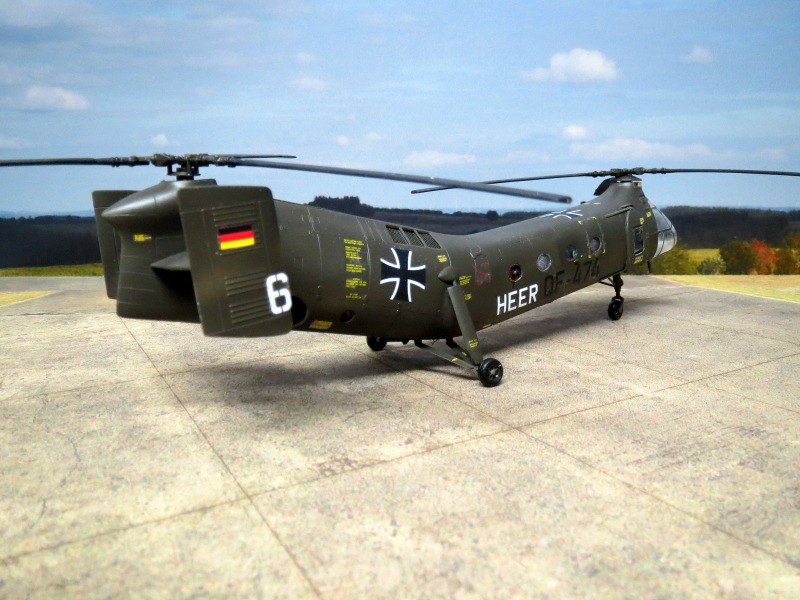 Piasecki H-21 „Workhorse“, Italeri 1:72 von Franz Felzen