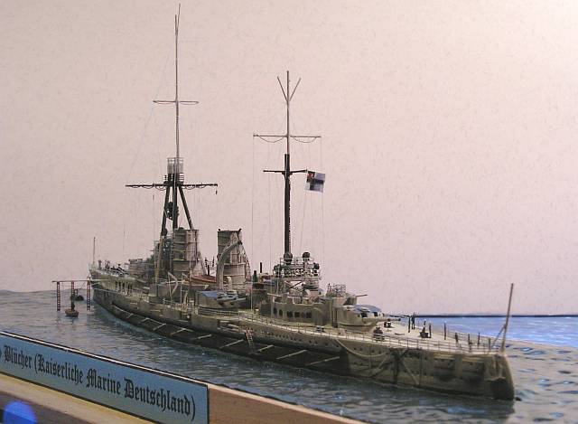 SMS Blücher, Kombrig 1:700 von Bernd Villhauer
