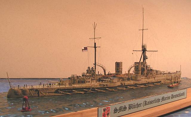 SMS Blücher, Kombrig 1:700 von Bernd Villhauer
