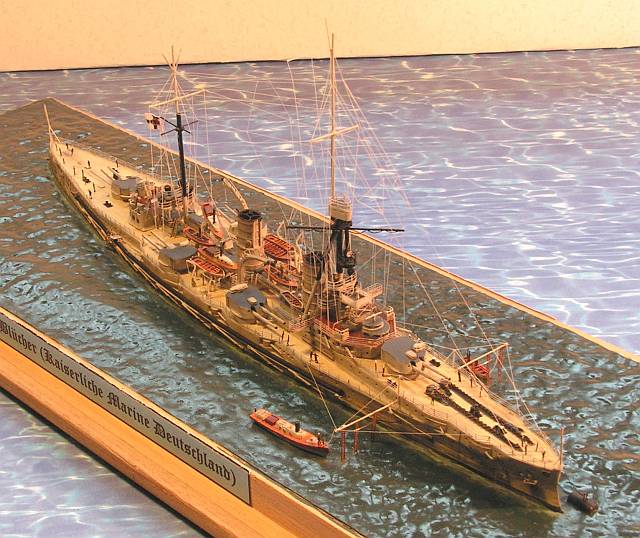 SMS Blücher, Kombrig 1:700 von Bernd Villhauer