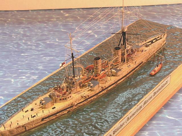 SMS Blücher, Kombrig 1:700 von Bernd Villhauer