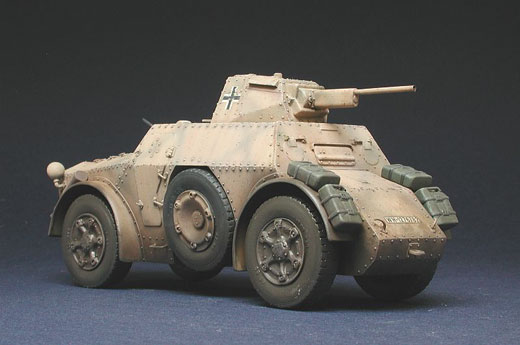 Autoblinda AB41, Hobbymodellbau Schmidt 1:35 von Werner Kampfhofer