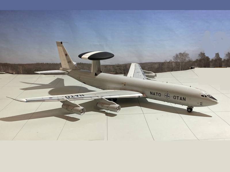 Boeing E-3 Sentry, Heller 1:72 von Jost Schreiber