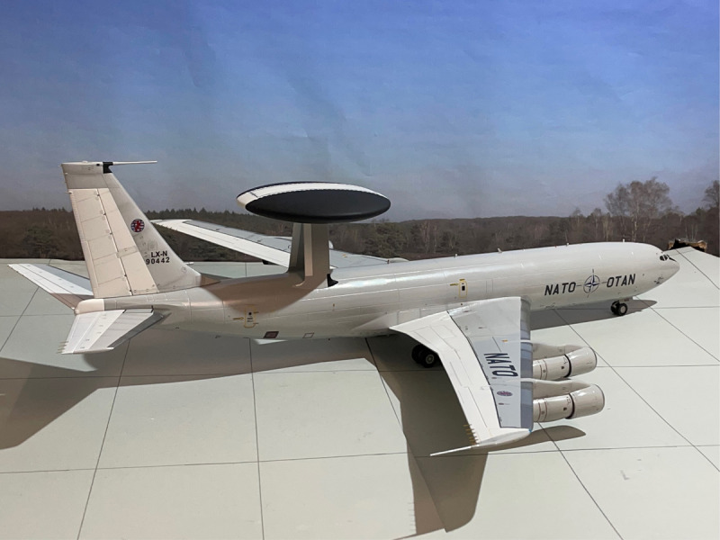 Boeing E-3 Sentry, Heller 1:72 von Jost Schreiber