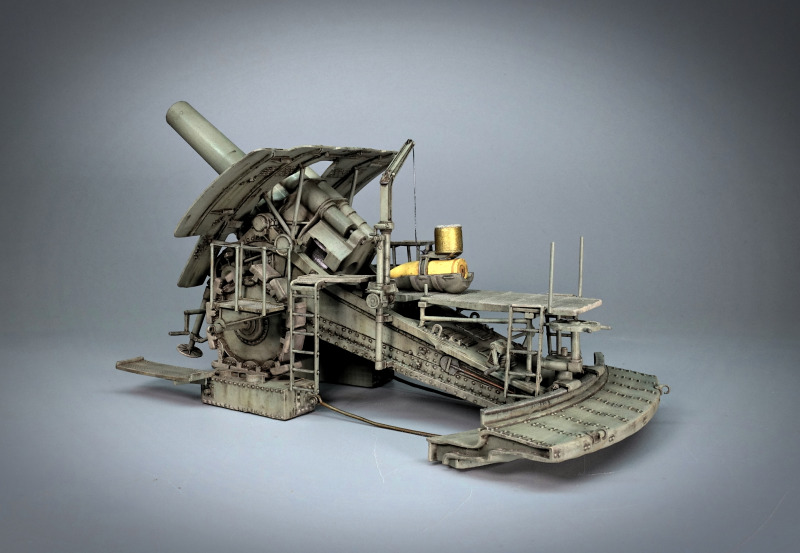 Krupp 42 cm Haubitze / Mörser "Die dicke Bertha", 3D-Druck 1:72 von ...