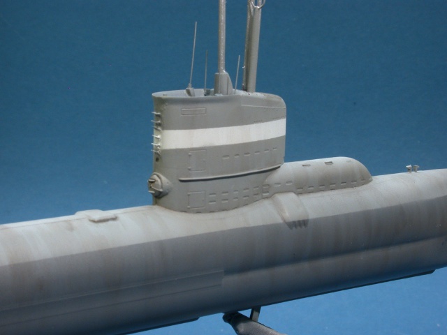 Selbstversenktes U-Boot Typ XXIII, ICM 1:144 von Frank Spahr