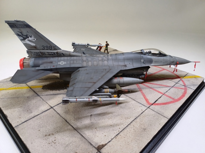 General Dynamics F-16C, Tamiya 1:48 von Mario Rettenberger
