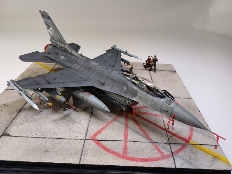 General Dynamics F-16C, Tamiya 1:48 von Mario Rettenberger