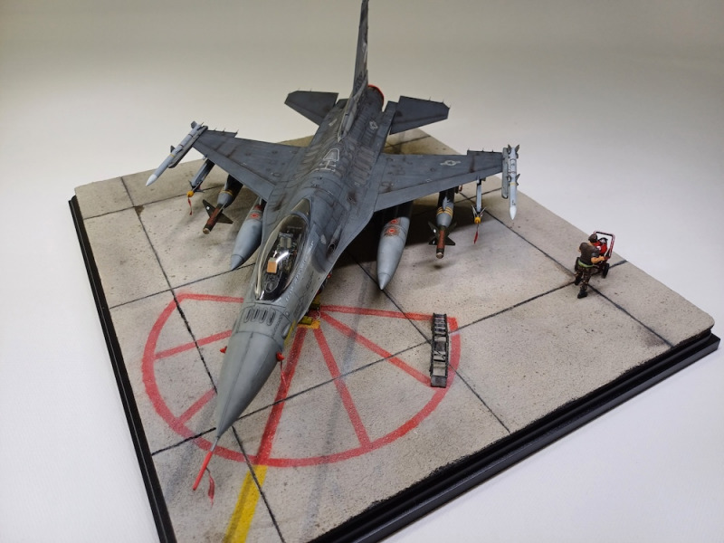 General Dynamics F-16C, Tamiya 1:48 von Mario Rettenberger