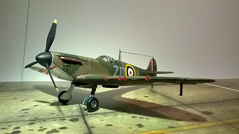 Supermarine Spitfire Mk.Ia, Airfix 1:72 von Daniel Stihler