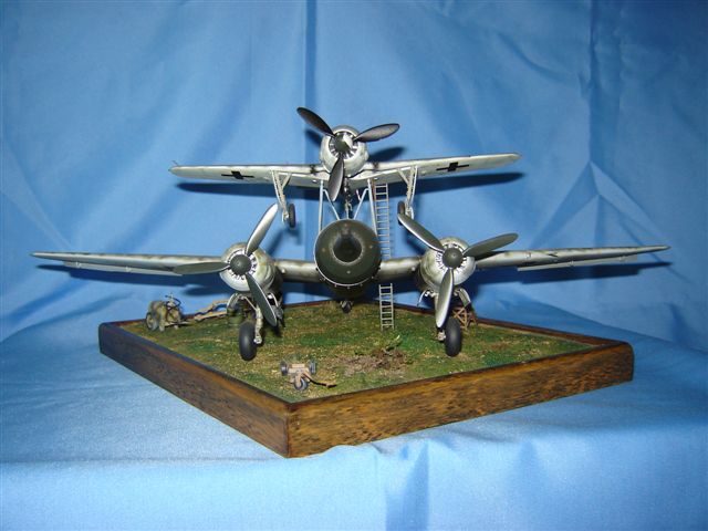 Mistel 2, Ju-88 G-1 und Fw 190 F-8, Dragon 1:48 von Herbert Janta