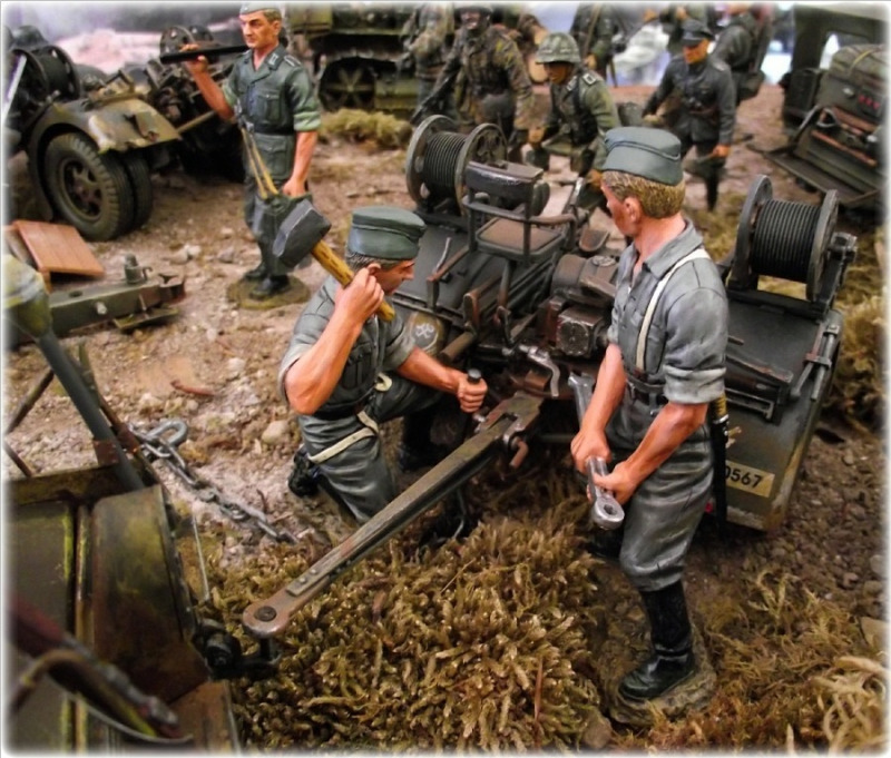8,8 cm-FlaK 18/36/37, verschiedene Hersteller 1:16 von Günter Schmitt