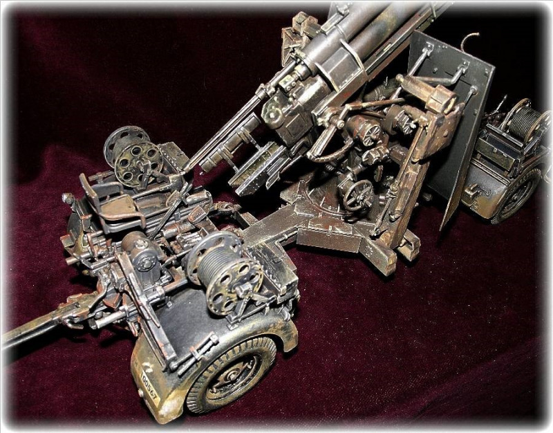 8,8 cm-FlaK 18/36/37, verschiedene Hersteller 1:16 von Günter Schmitt