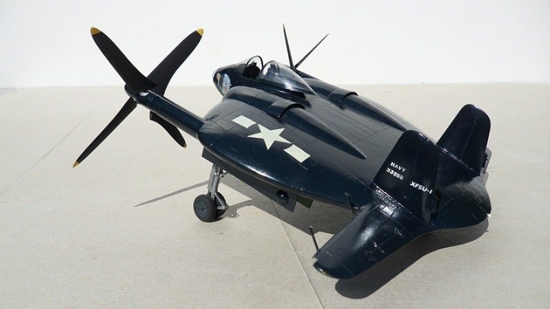 Chance Vought XF5U-1 "Flying Pancake", Eigenbau 1:48 von John Haas