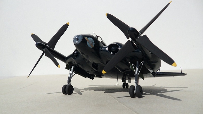 Chance Vought XF5U-1 "Flying Pancake", Eigenbau 1:48 von John Haas