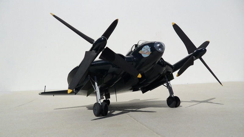 Chance Vought XF5U-1 "Flying Pancake", Eigenbau 1:48 von John Haas