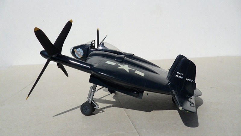 Chance Vought XF5U-1 "Flying Pancake", Eigenbau 1:48 von John Haas