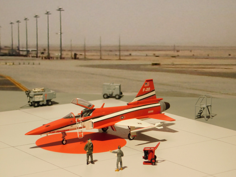 Northrop F-20 Tigershark " Demonstrator ", Hasegawa 1:72 von Oliver Zwiener