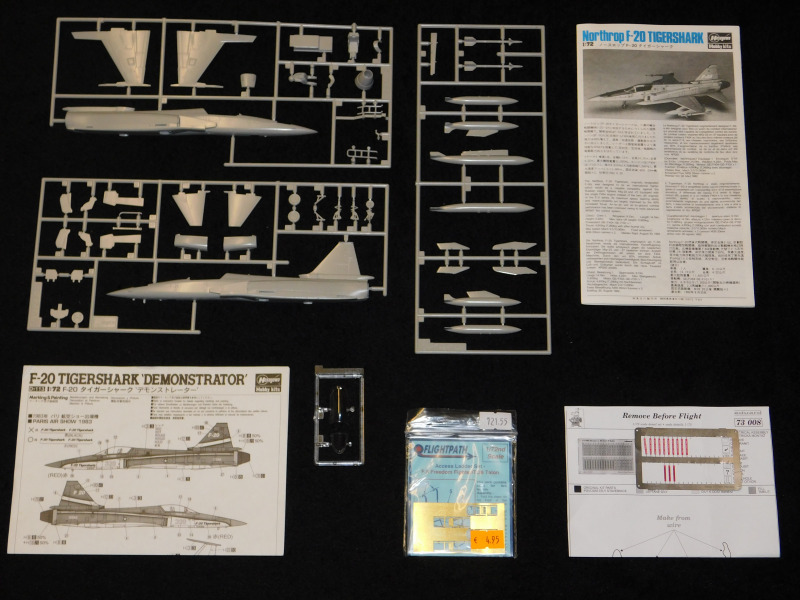 Northrop F-20 Tigershark " Demonstrator ", Hasegawa 1:72 von Oliver Zwiener
