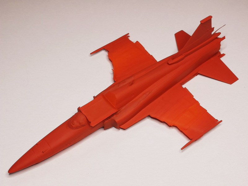 Northrop F-20 Tigershark " Demonstrator ", Hasegawa 1:72 von Oliver Zwiener