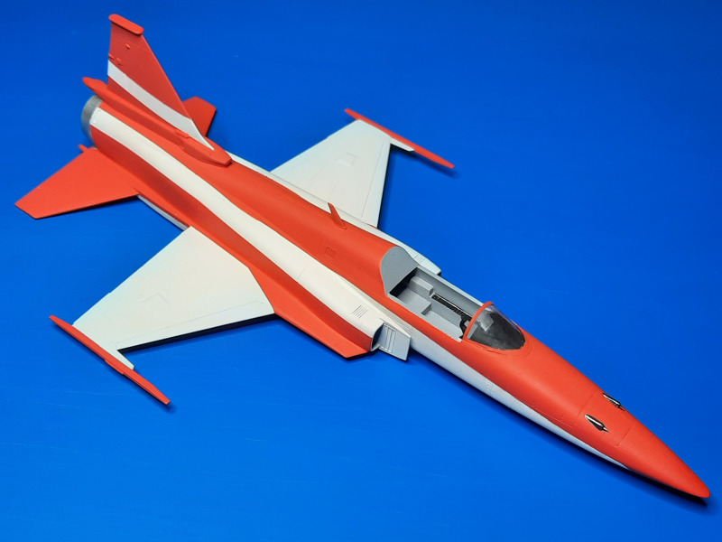 Northrop F-20 Tigershark " Demonstrator ", Hasegawa 1:72 von Oliver Zwiener