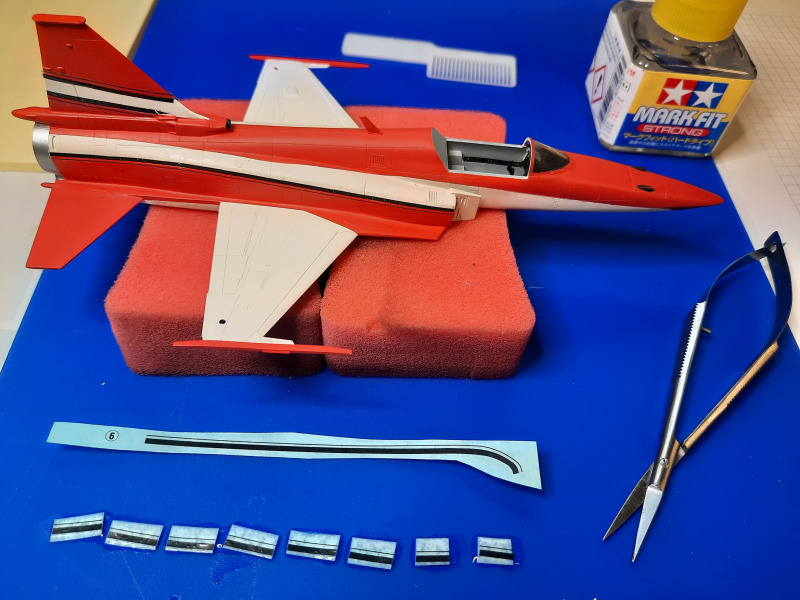 Northrop F-20 Tigershark " Demonstrator ", Hasegawa 1:72 von Oliver Zwiener