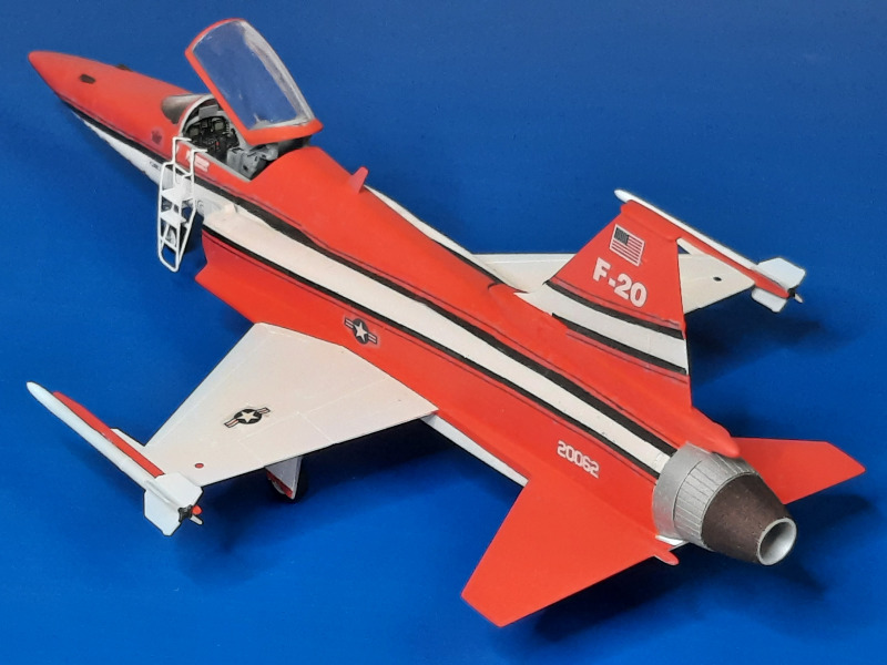 Northrop F-20 Tigershark " Demonstrator ", Hasegawa 1:72 von Oliver Zwiener