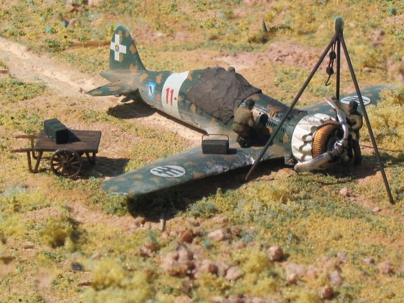 Macchi C.200 Saetta, Sweet 1:144 von Fritz Seibert