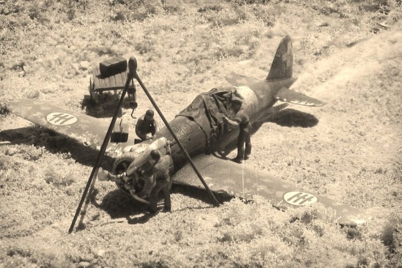 Macchi C.200 Saetta, Sweet 1:144 von Fritz Seibert