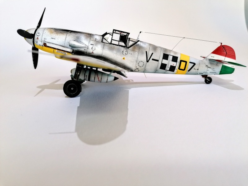 Messerschmitt Bf 109 F-4/B, Eduard 1:48 von Attila Gonda