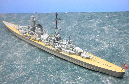 Blücher, Revell 1:720 von William Krauskopf