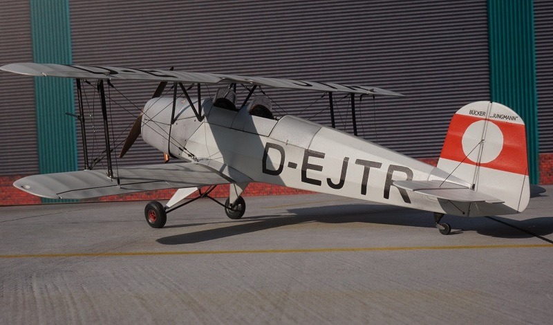 Bücker Bü 131 Jungmann, ICM 1:32 von Franz Schubert