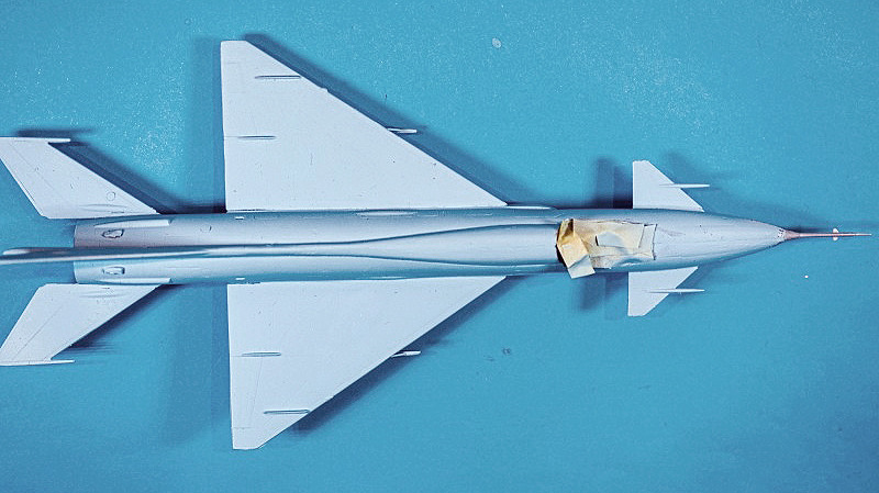 Mikoyan-Gurewitsch MiG YE-8/2, Art Model 1:72 von Günter Bobinger