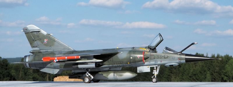 Mirage F1CR, Italeri 1:48 von Andreas Gordes